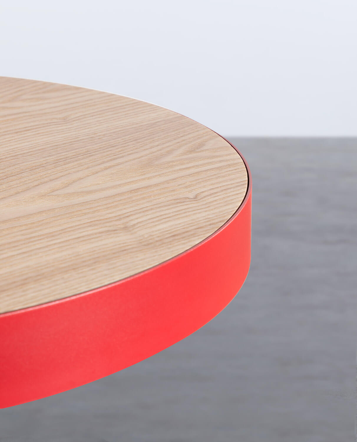 Runder Hochtisch aus Holz und Metall (Ø60 cm) Zoar - themasie.com