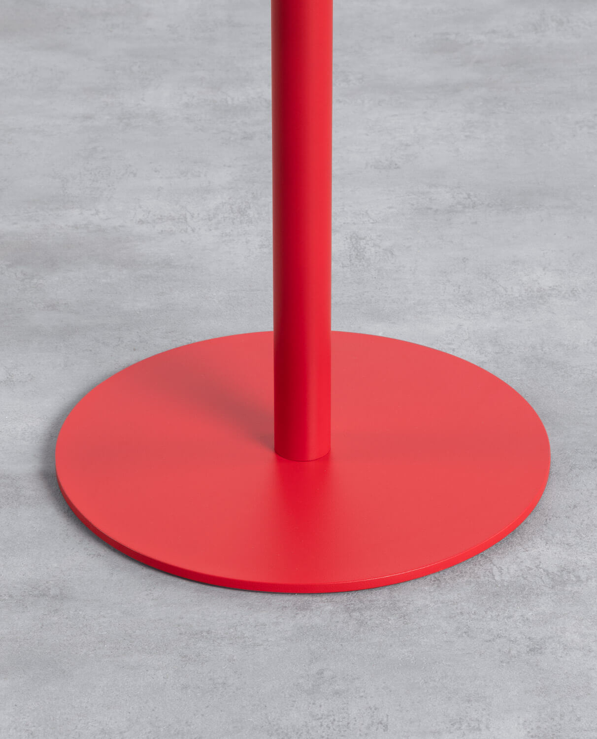 Runder Hochtisch aus Holz und Metall (Ø60 cm) Zoar - themasie.com