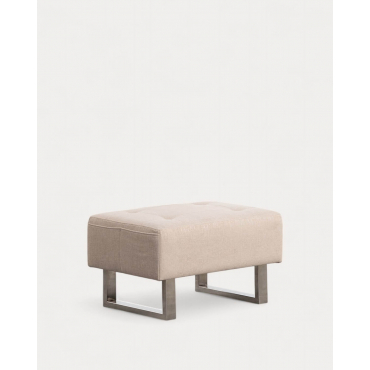 70s Fabric Footrest Puff - themasie.com