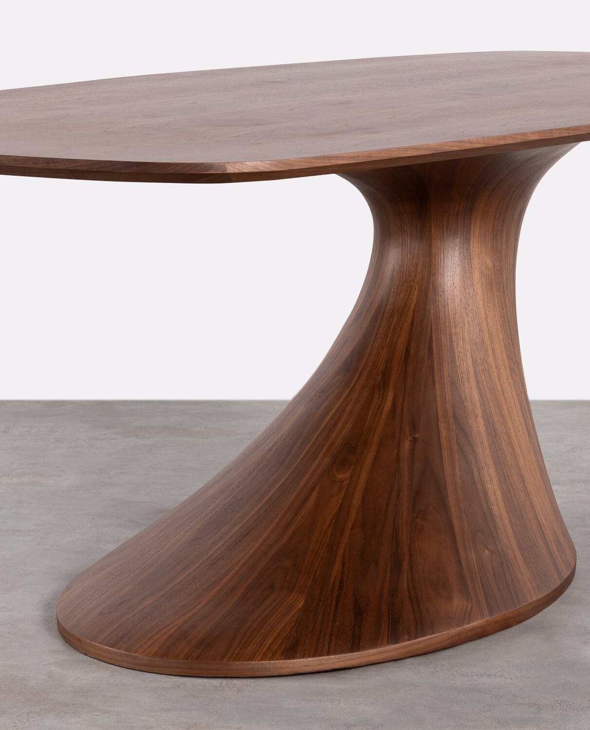 Mesa de Comedor Rectangular de Madera y Fibra de Vidrio (220x100 cm ... Mesa de Comedor Rectangular de Madera y Fibra de Vidrio (220x100 cm ...