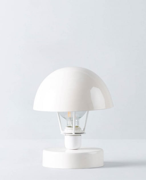 Lampe de Table en Métal et Verre (Ø19,5 cm) Seta Vidre - themasie.com Lampe de Table en Métal et Verre (Ø19,5 cm) Seta Vidre - themasie.com