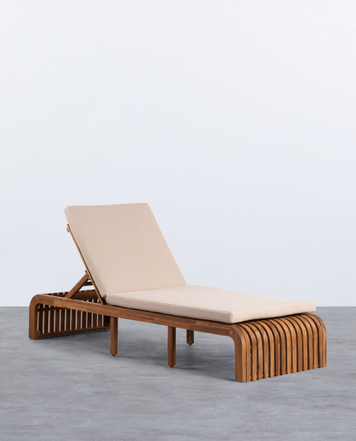 Transat Inclinable en Tissu et Aluminium New Kreta - themasie.com