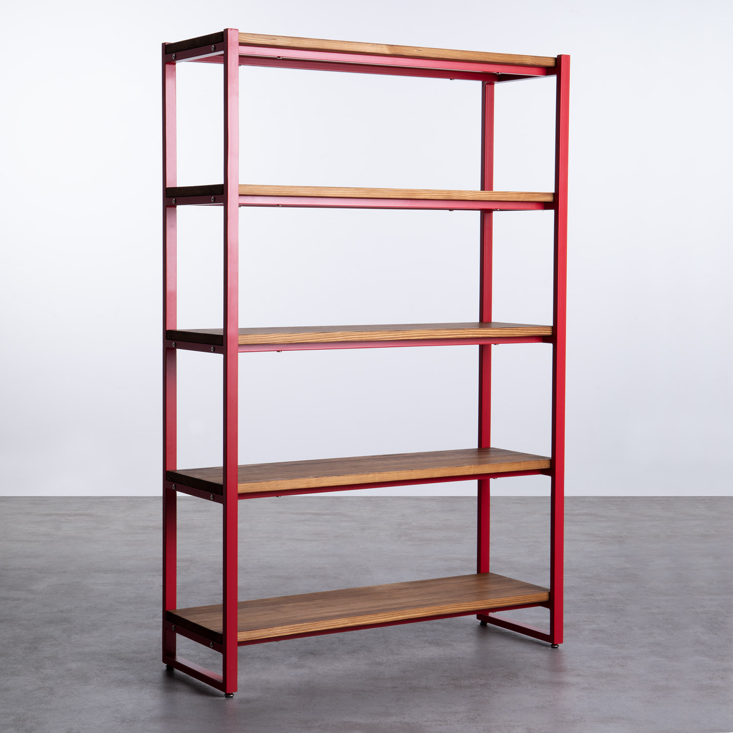 Scaffale in Legno e Metallo (155x100 cm) Morris - themasie.com