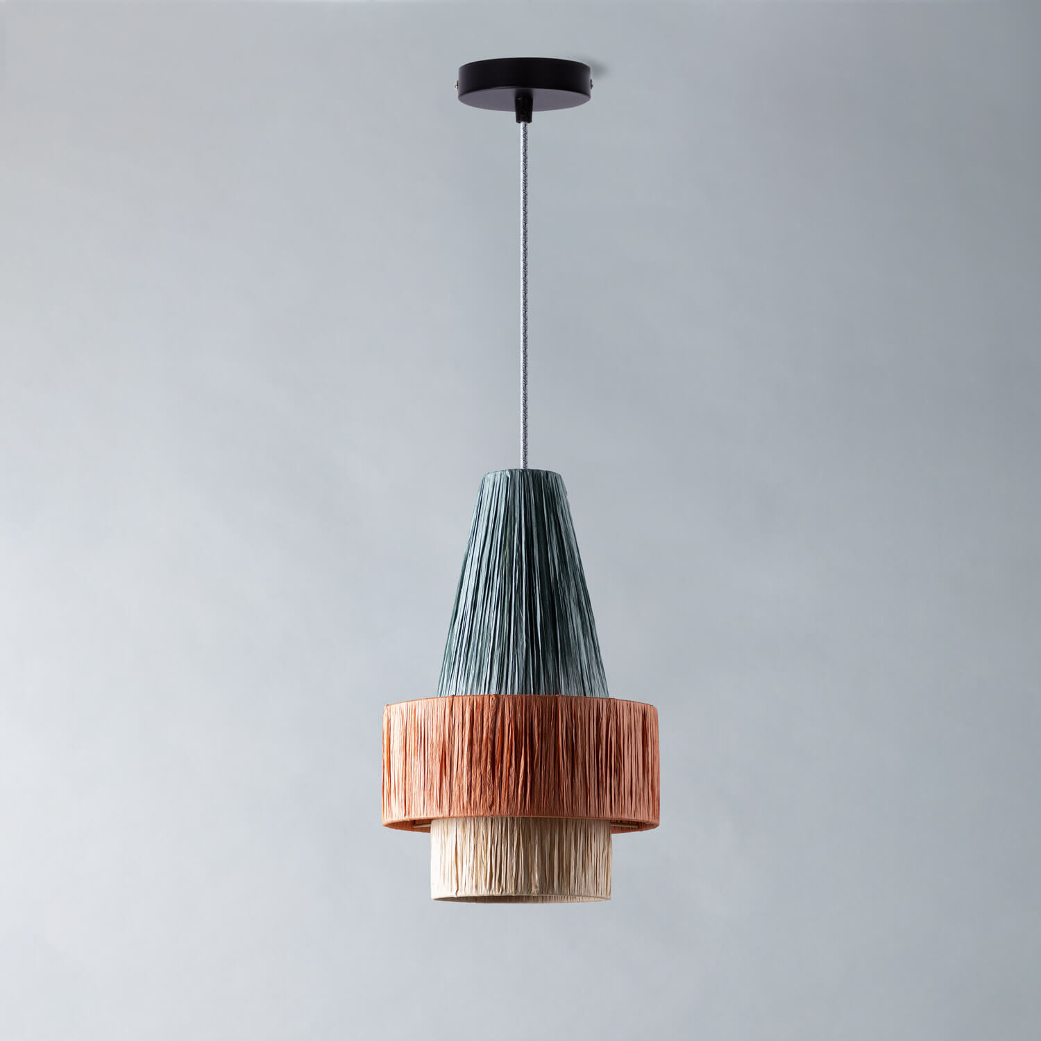 Raffia Ceiling Light Neila - themasie.com