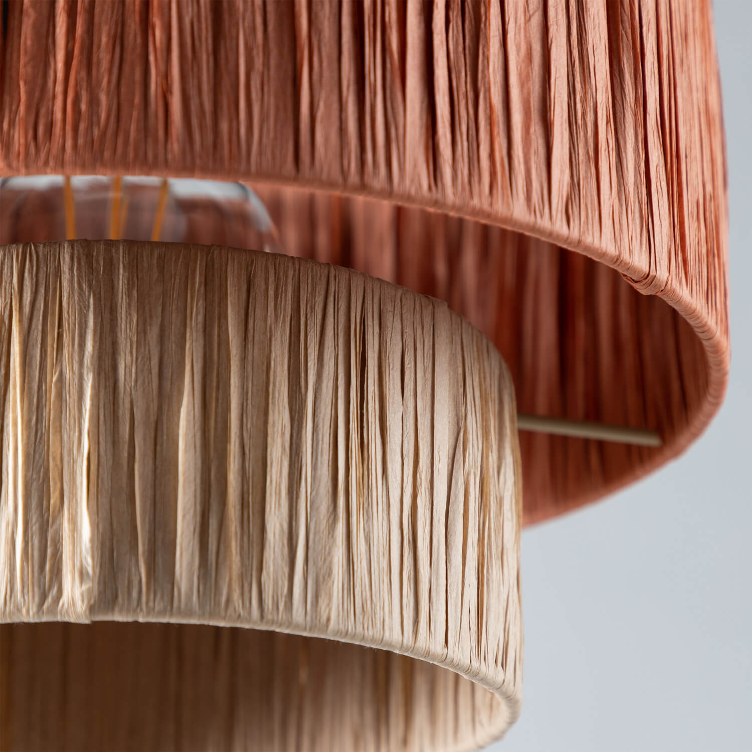 Raffia Ceiling Light Neila - themasie.com