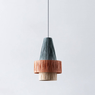 Raffia Ceiling Light Neila - themasie.com