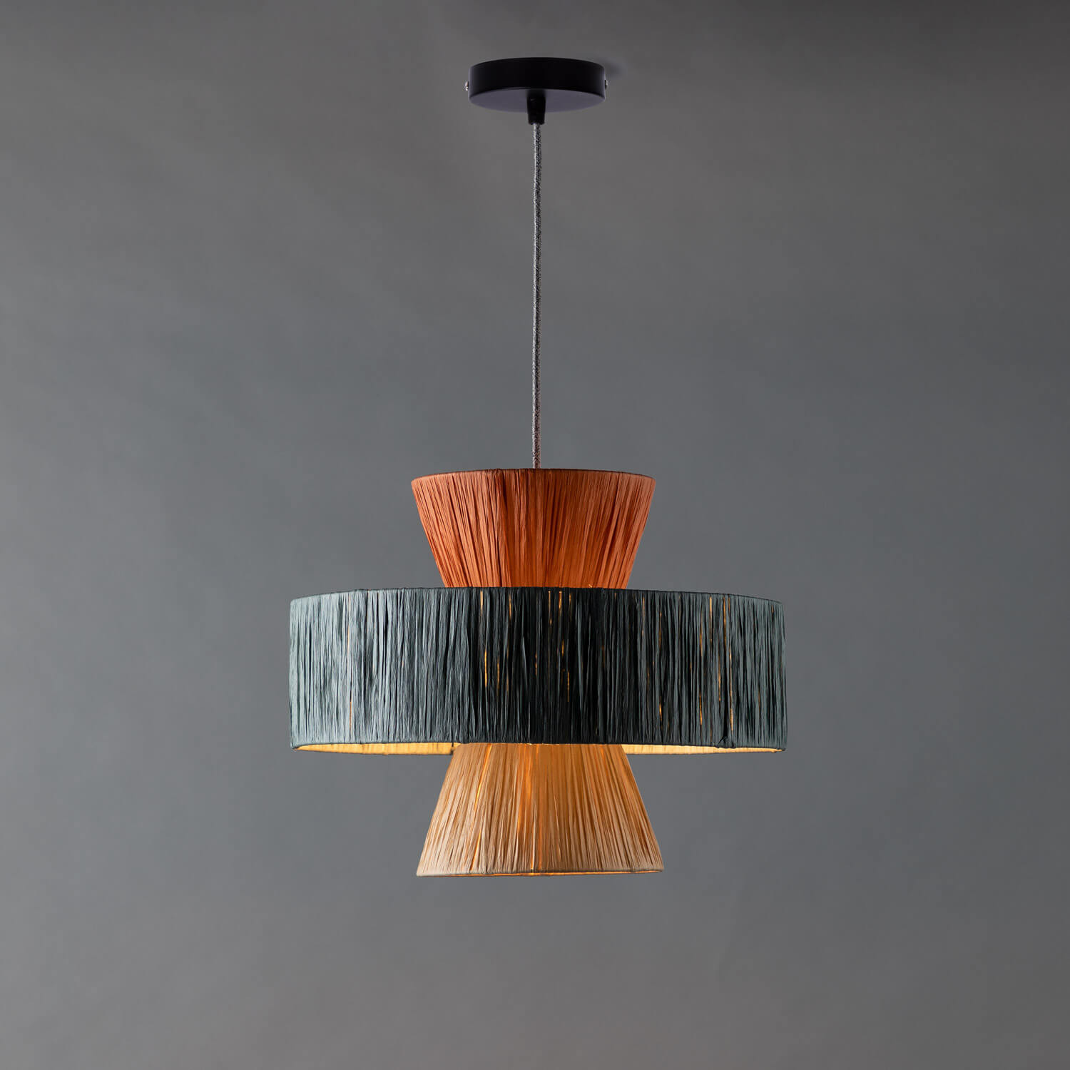 Raffia Ceiling Light Neila Bet - themasie.com