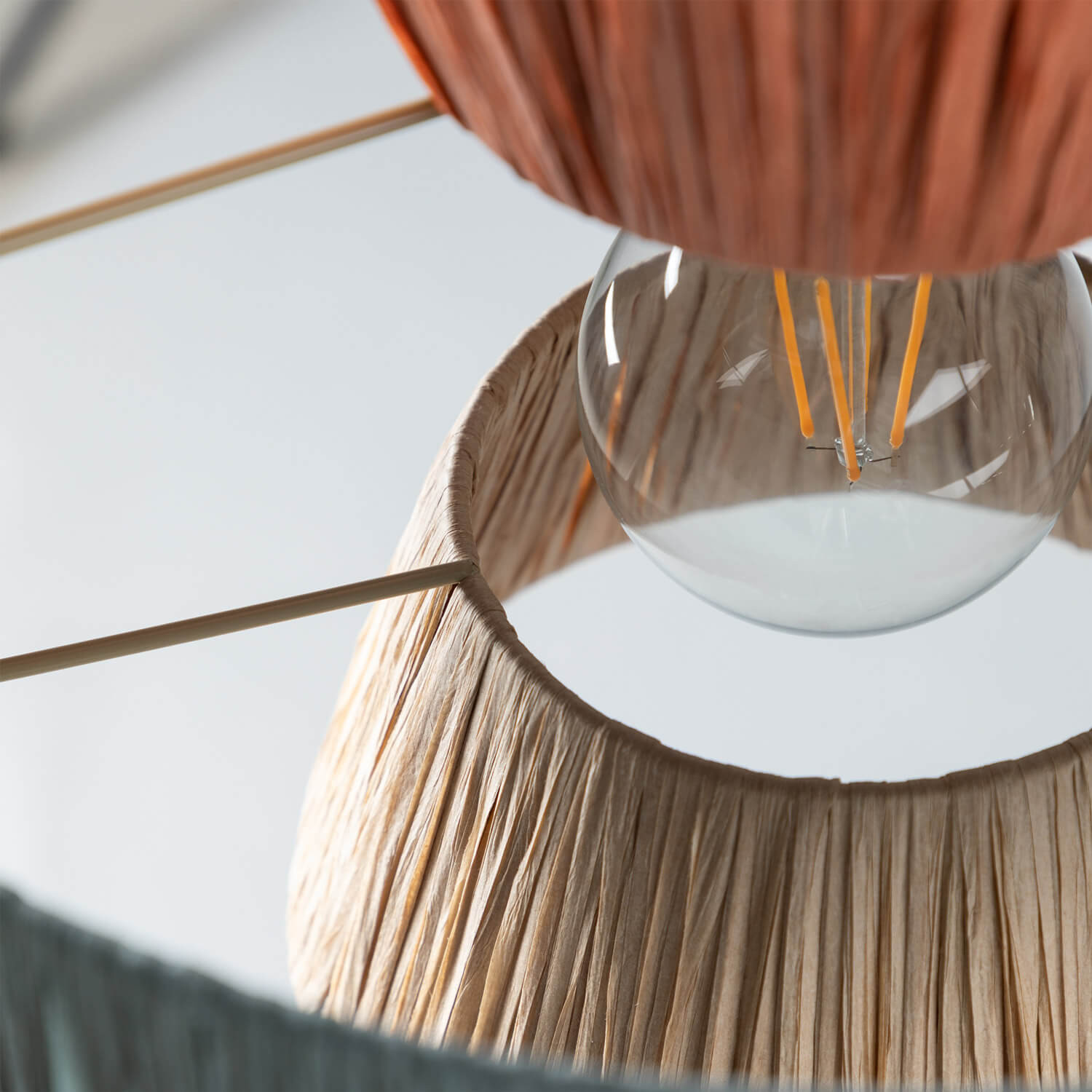 Raffia Ceiling Light Neila Bet - themasie.com