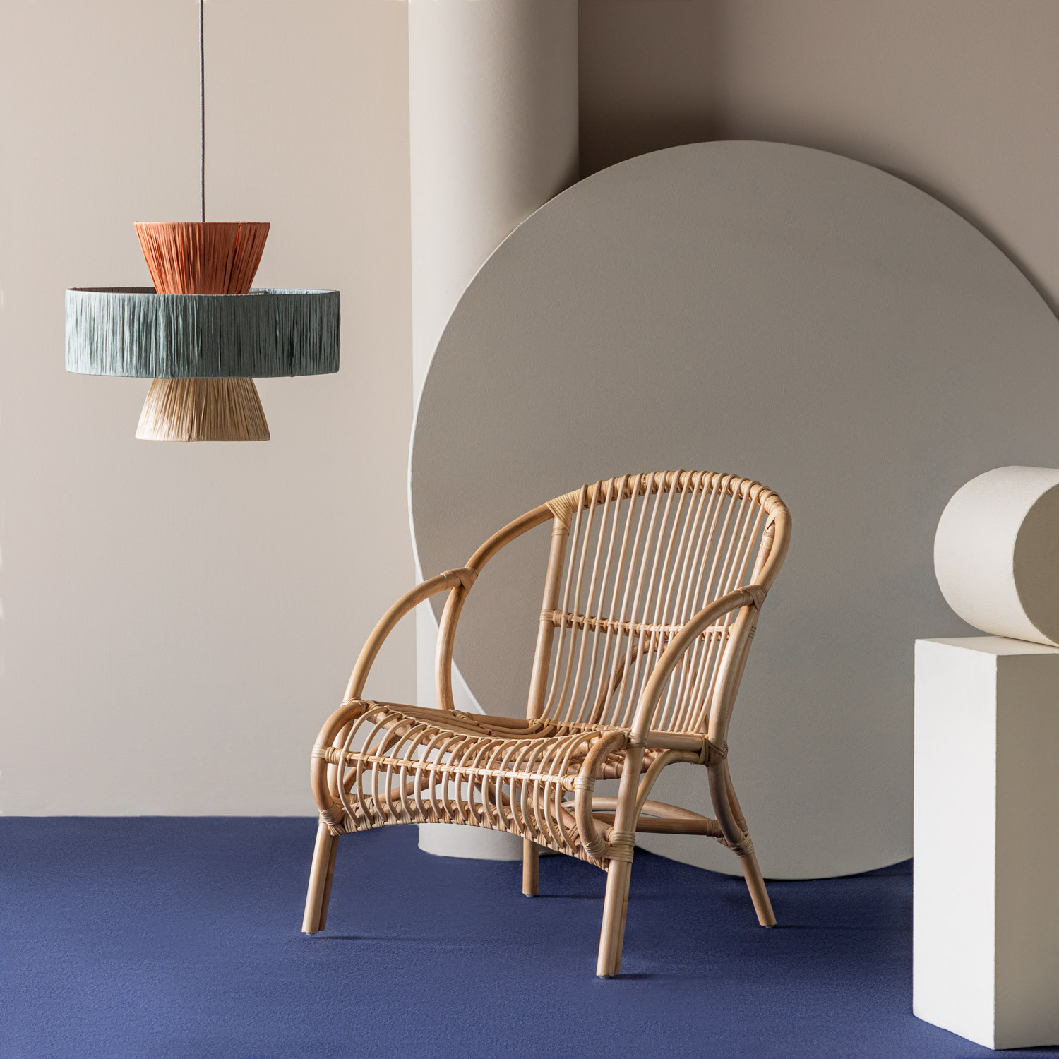 Raffia Ceiling Light Neila Bet - themasie.com