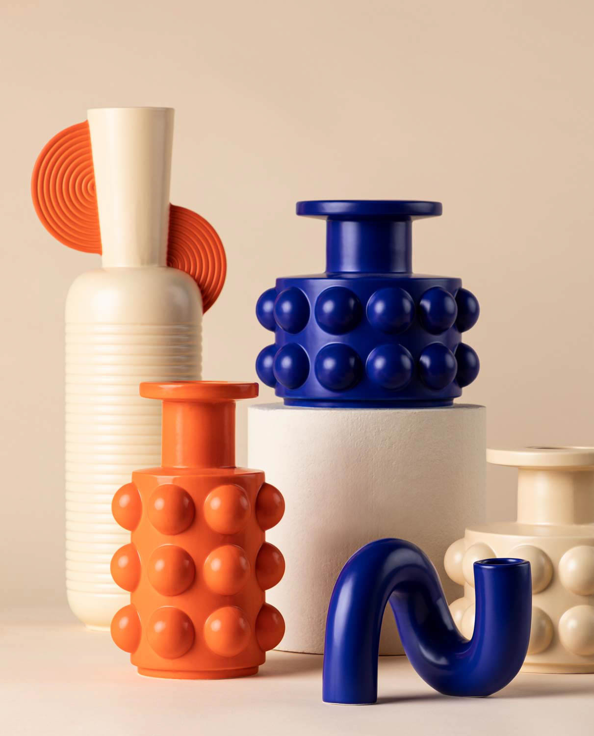 Dolomite Vase Malik Tall - themasie.com