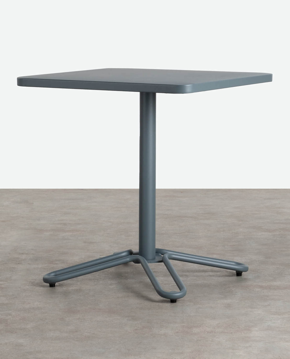 Square Steel Table (70x70 cm) Lips - themasie.com