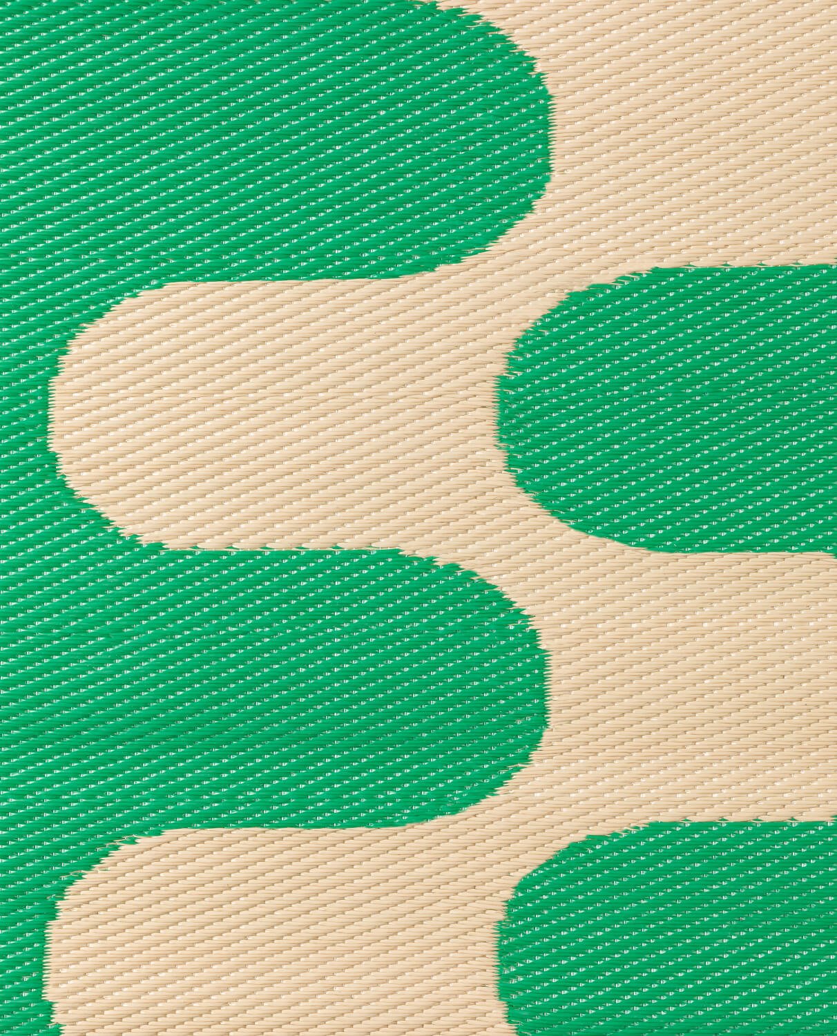 Round Polypropylene Outdoor Rug (Ø152 cm) Lebexe - themasie.com