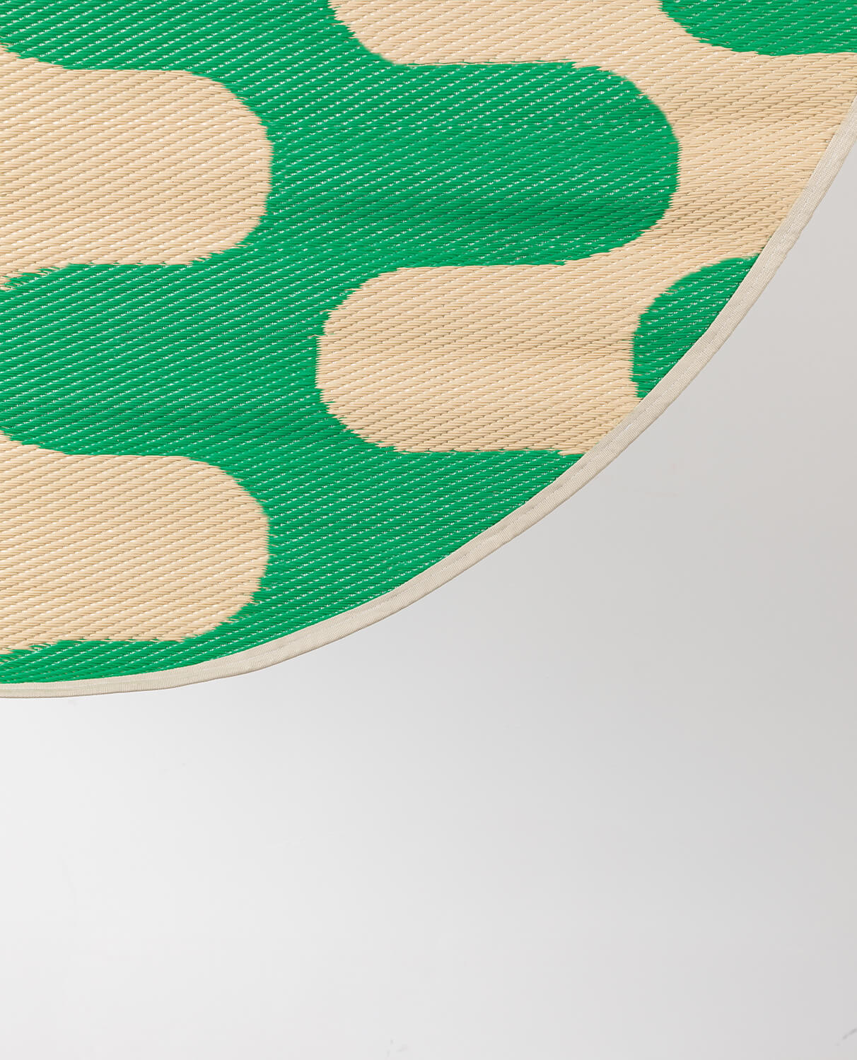 Round Polypropylene Outdoor Rug (Ø152 cm) Lebexe - themasie.com