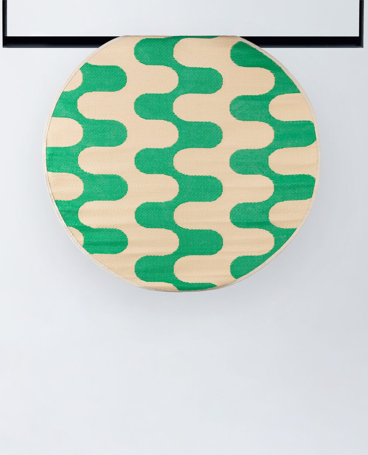 Round Polypropylene Outdoor Rug (Ø152 cm) Lebexe - themasie.com