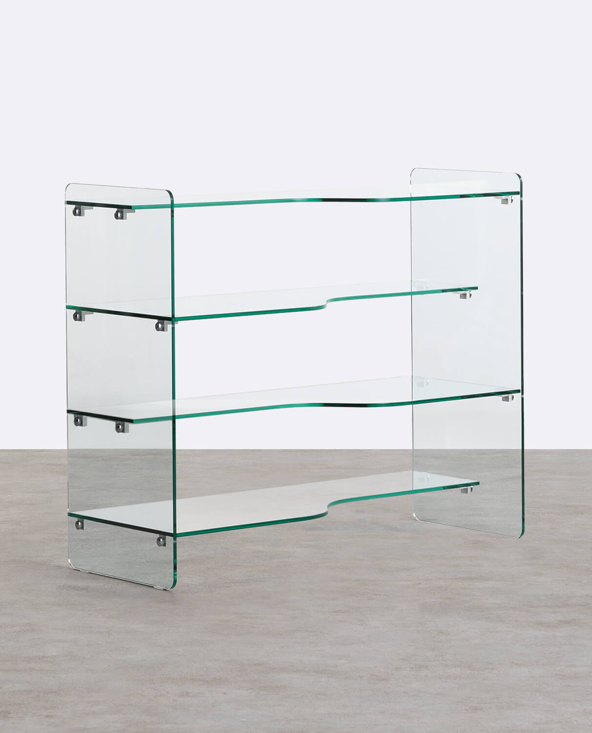 Tempered Glass Shelf 110x40 cm Iris