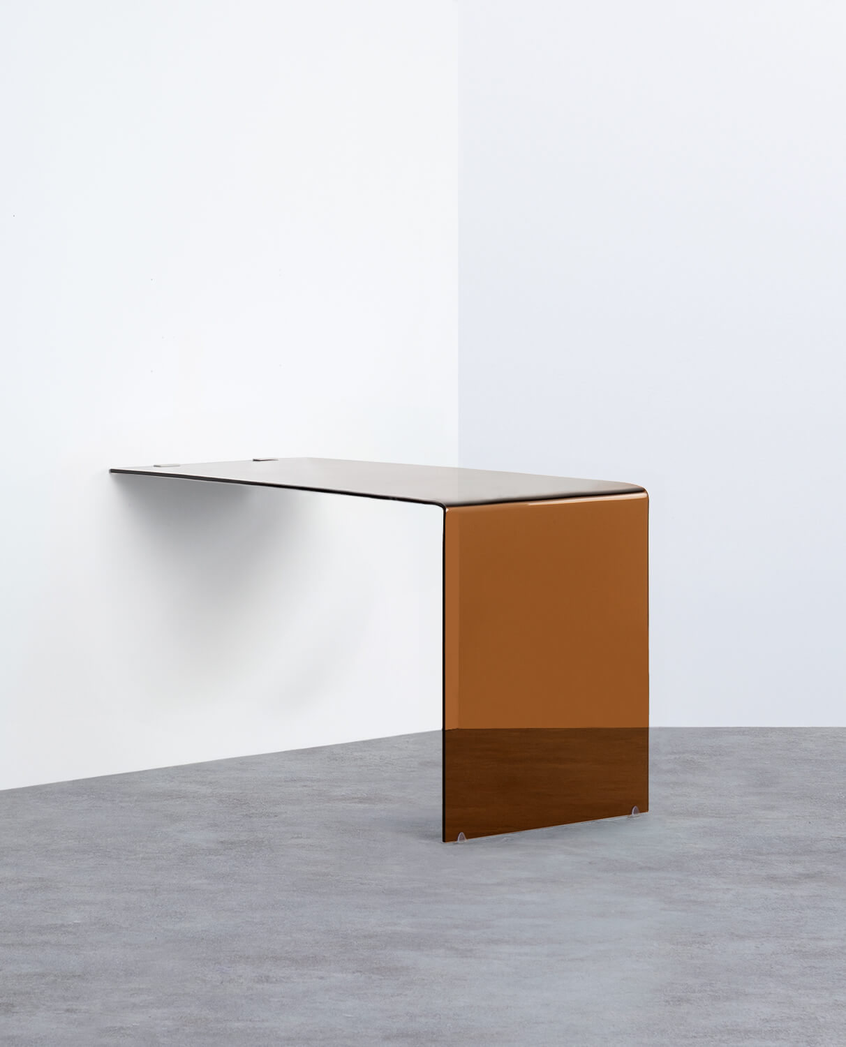 Glass wall desk store