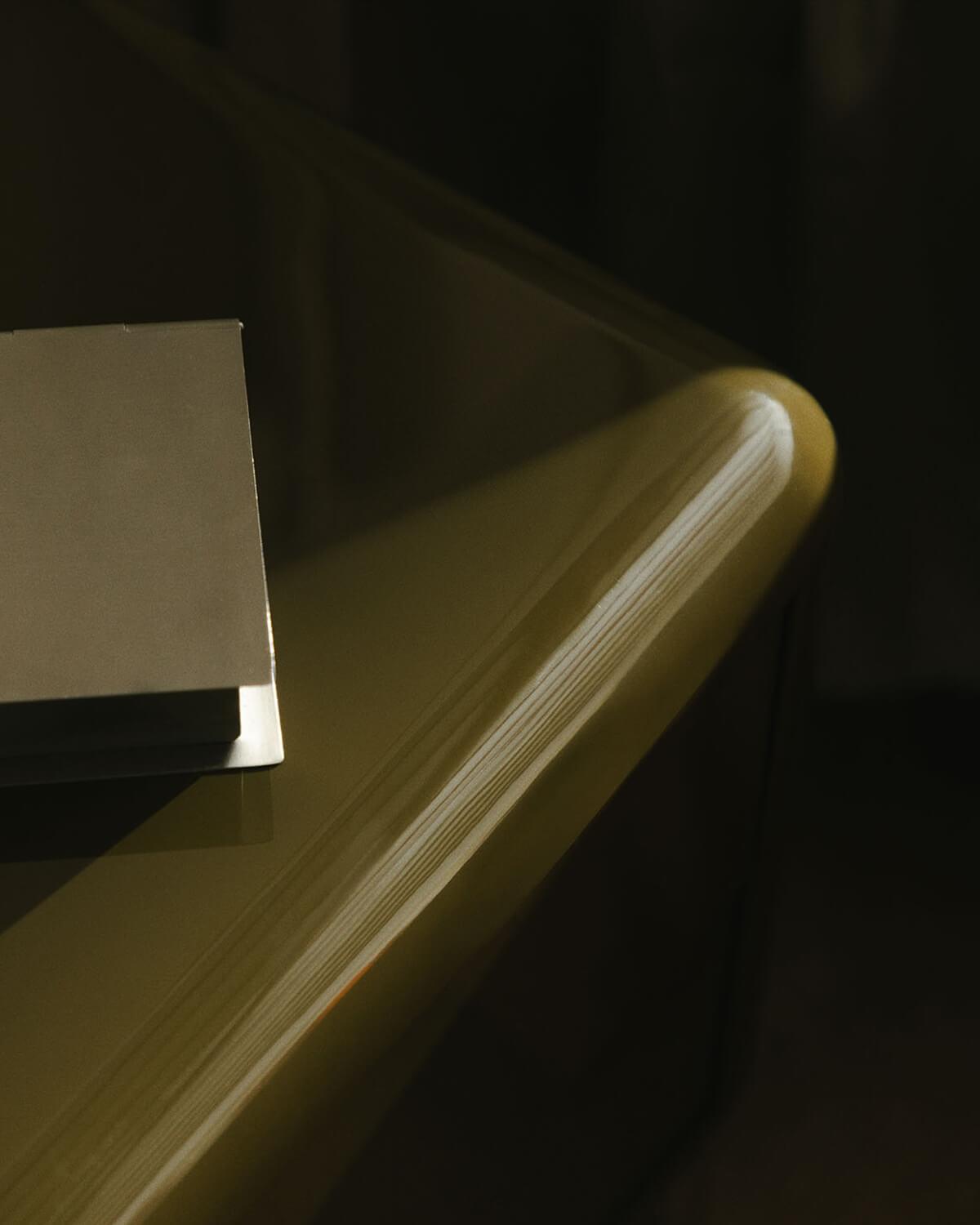 Bedside Table With 2 Drawers in Wood and Metal (55x40 cm) Candela ...